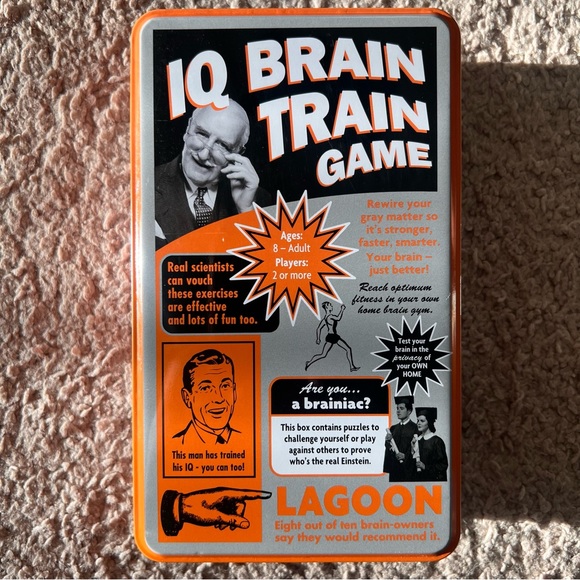 Games | Iq Brain Train Game By Lagoon Hard To Find In The Usa | Poshmark